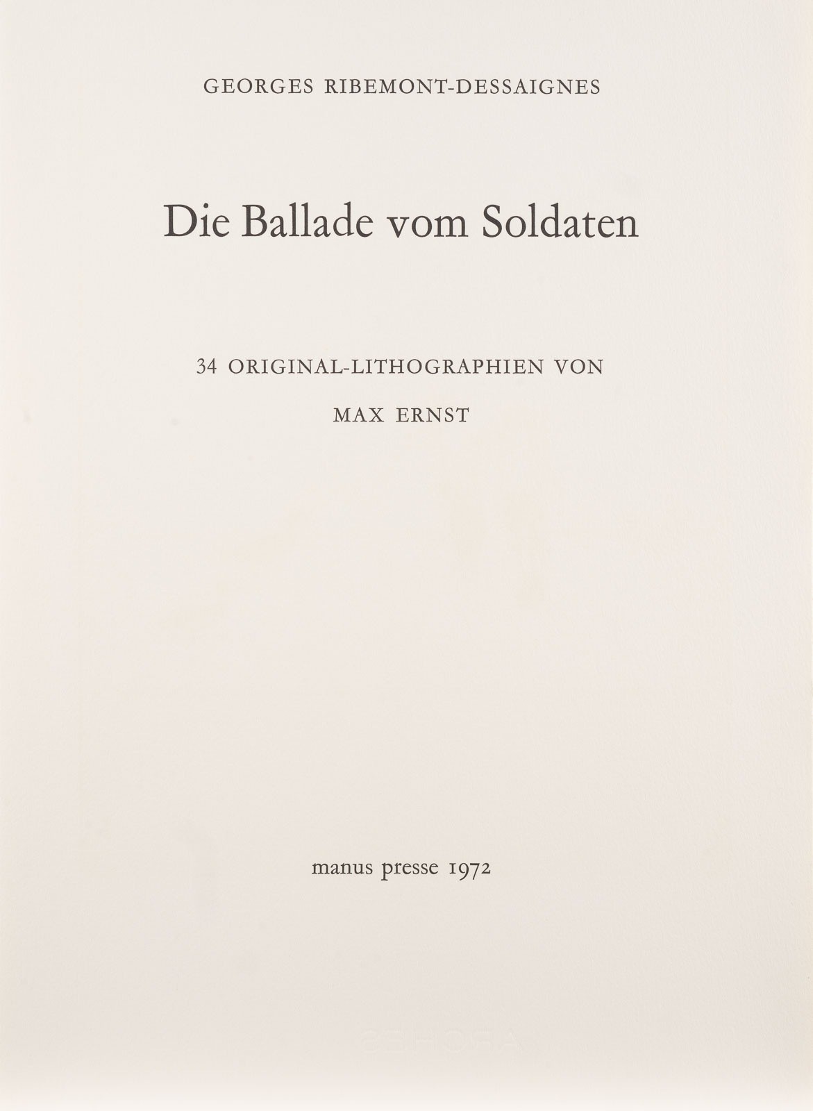133: MODERNE & ZEITGENÖSSISCHE KUNST | 'DIE BALLADE VOM SOLDATEN' (1972 ...